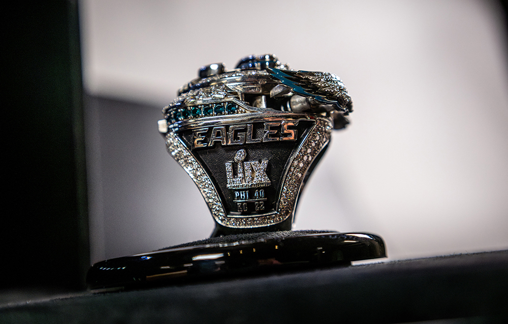 Philadelphia Eagles’ Super Bowl LIX ring on display in Canton | Pro ...